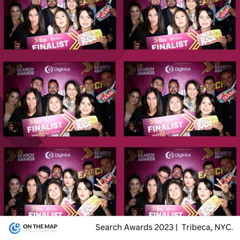 Our On The Map Inc Team Recently Attended The Nyc Search Awards Hosted By Wearesearch We Were
