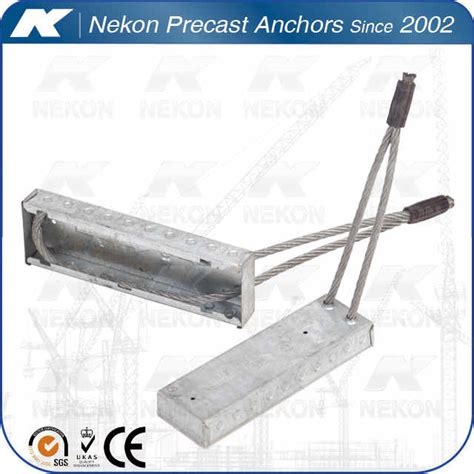 Precast Wall Connection Details Steel Wire Rope Loop Box
