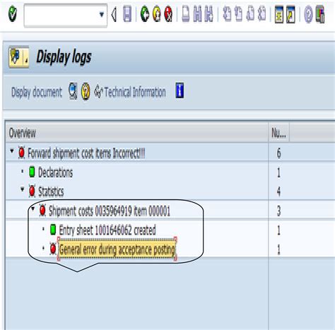 Error While Transferring Cost In Shipment Cost Doc Sap Community