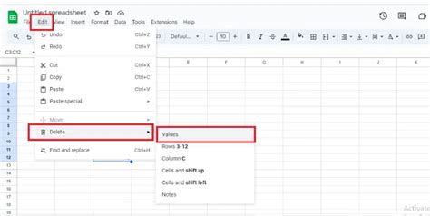 Clear Cell Content In Google Sheets Quick Ways GeeksforGeeks