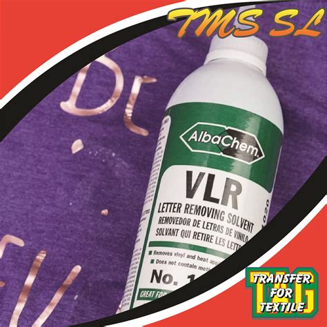 Vlr Removedor De Vinilo Tms Sl