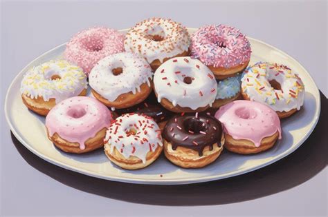 Premium Photo Small Donuts