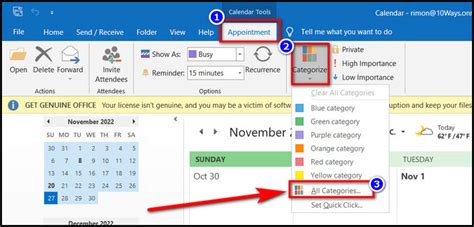How To Auto Categorize Calendar Appointments In Outlook Wfijtd