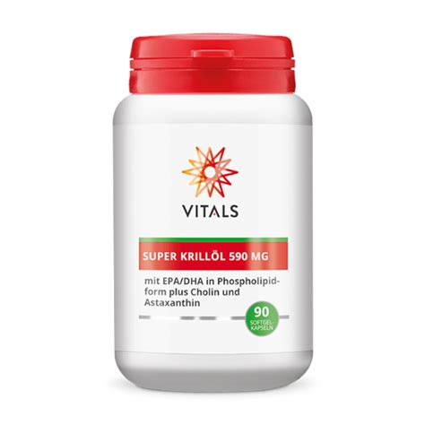 Vitals Super Krillöl Nährstoff Vital Graz