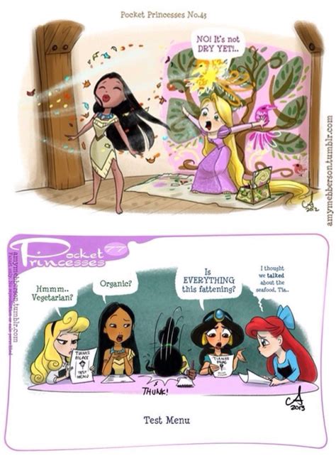 Funny Disney Princess Comics