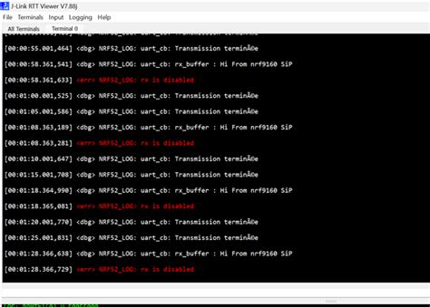 Communication Between Nrf52840 And Nrf9160 On Nrf9160dk Over Lpuart