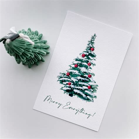 🎄수채감성 캘리그라피 크리스마스 카드 아이디어스