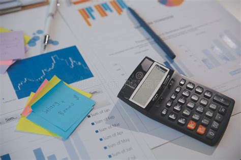 Businessman Working Data Document Graph Chart Report Marketing Research