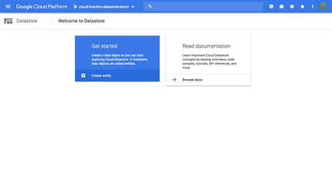 Cloud Function And Datastore Tutorial Intro To Build A Server Less Service By Chriswrite