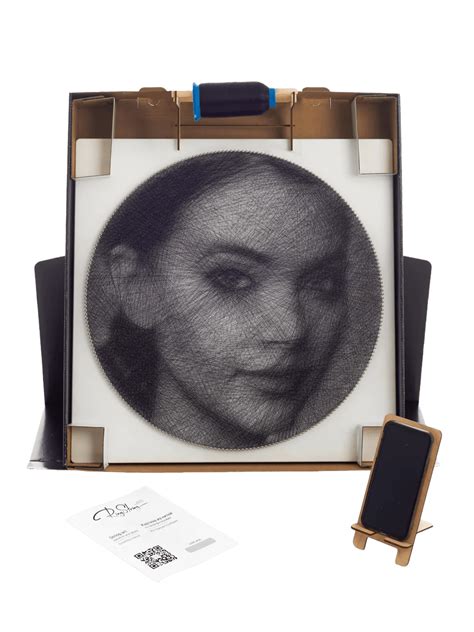 String Art Diy Kits Personalized Portraits From Your Photo