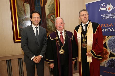 Геотехмин Проф Вутов Доктор хонарис кауза на Минно геоложкия университет