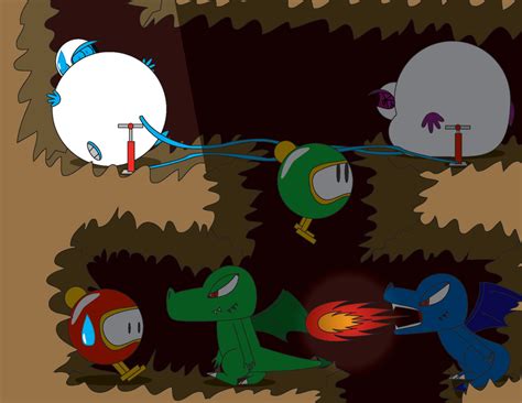 Dig Dug War By Fk Central On Deviantart