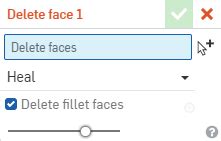Delete Face