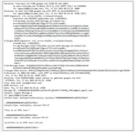 The Gmail Apis Quirky Handling Of Html And Plain Text Messages Parts