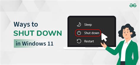 Ways To Shut Down Windows GeeksforGeeks