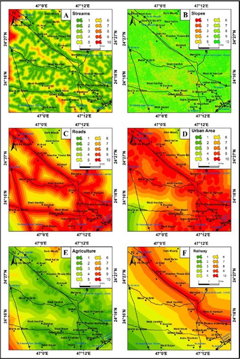 Spatial Suitability Of The Criteria Affecting The Rural Urban Continuum Download Scientific