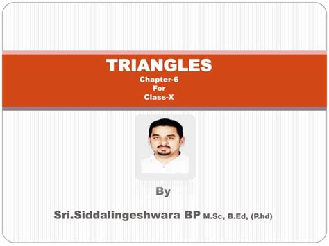 Triangles In Daily Life Pptx