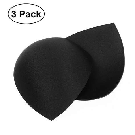 Bra Pads Inserts 3 Pairs Sewn Edges Bra Inserts Ab Cd D Bra Replacement Pad For Women