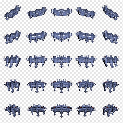 Male Pilot Game Character Bee Aircraft Sprites Game