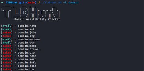 Tldhunt Domain Availability Checker Hacking Land Hack Crack And