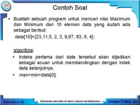 Pertemuan 9 Larik Atau Array Larik Atau Array