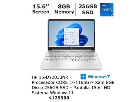 Notebook HP I7 Windows 11 Intel Intel Core Disco