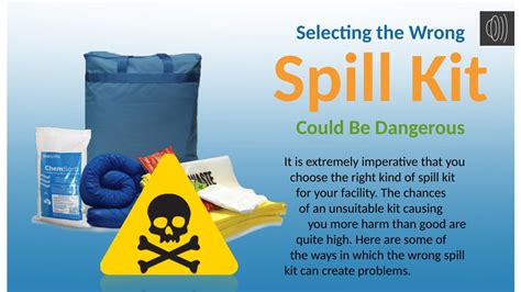 Ppt The Correct Spill Kit Accessories For Your Facility Powerpoint Presentation Id7841290