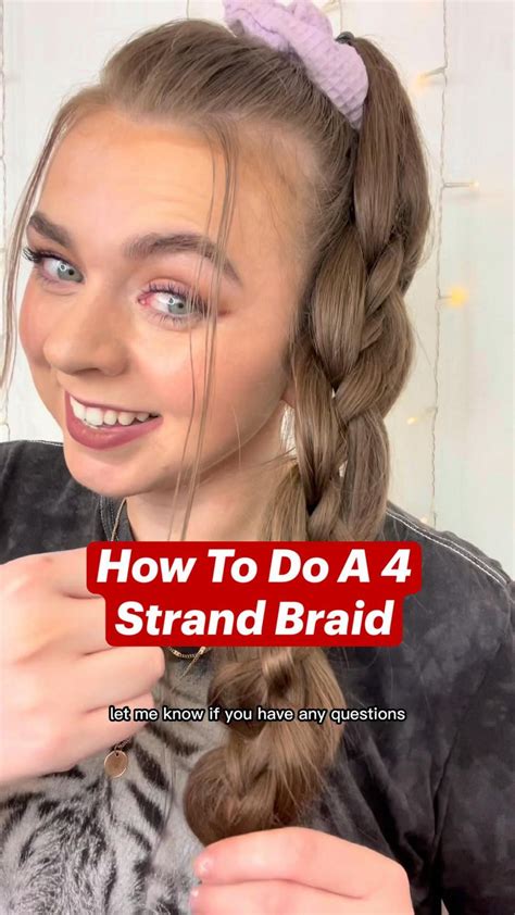 How To Do A Strand Braid Long Hair Tutorial Easy Hairstyles Hair Tutorial
