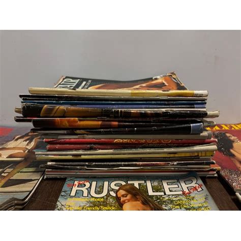 Vintage Erotica Magazines Mostly 1970s To Include Penthouse Sexus