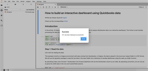 How To Build An Interactive Mrr Report Using Quickbooks Data Hotglue