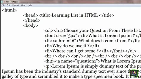 linking on same page html links in hindi part 3 4 [ html in hindi
