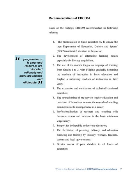 Edcom Report Of 1991 Pdf