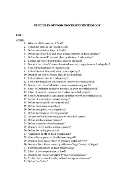 Processing Pdf 180438 Food Processing Technology