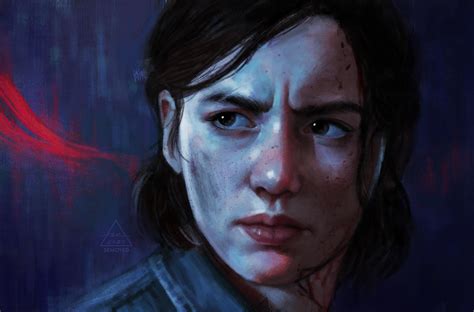 Ellie Digital Art By Me Tlou Ii Album On Imgur