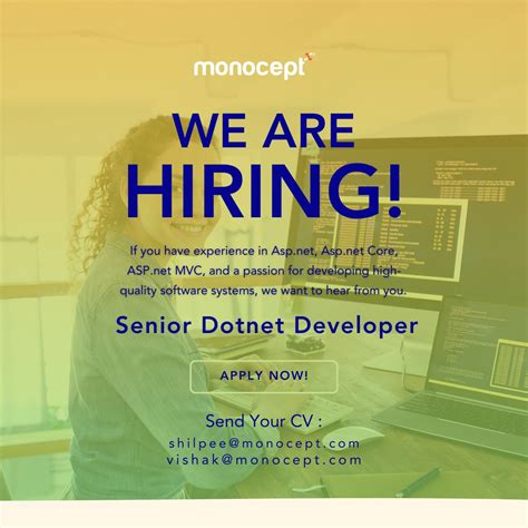 Monocept On Linkedin Dotnetdeveloper Softwareengineer Monocept