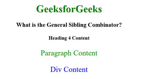 The Digital Insider What Is The General Sibling Combinator