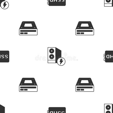 Set Sshd Card Case Of Computer And Optical Disc Drive On Seamless