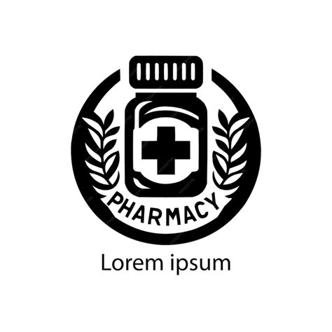 Diseño Del Logotipo De La Farmacia Para Su Empresa Vector Premium