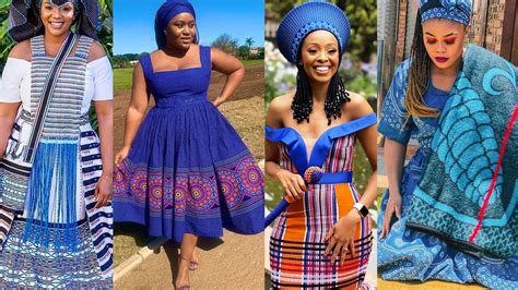 Seshoeshoe Dresses For Makoti Lesotho 2022 Best Elegant And Cute