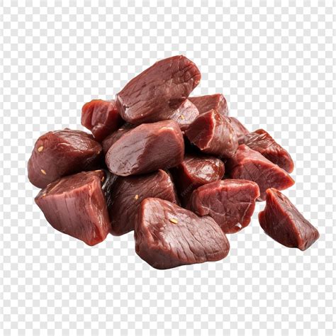 Печень изолирована на прозрачном фоне Ai сгенерированный Psd