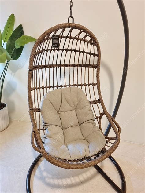 1인용흔들의자 판매 라탄그네 스윙체어 인테리어 야외가구 인테리어소품 중고나라