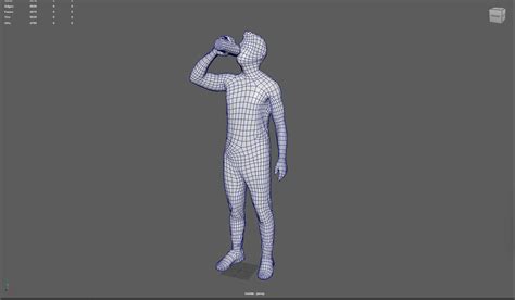 Realistic Athletic Male Game Ready Low Poly Model By Sanchiesp