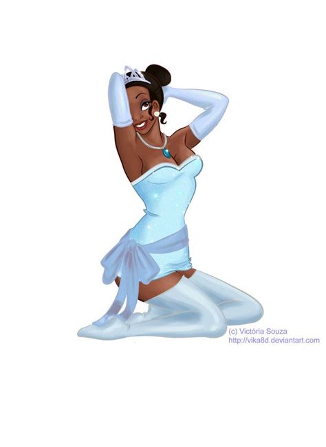 Disney Pin Ups Tiana By Vika8d On Deviantart Disney Pin Up Disney