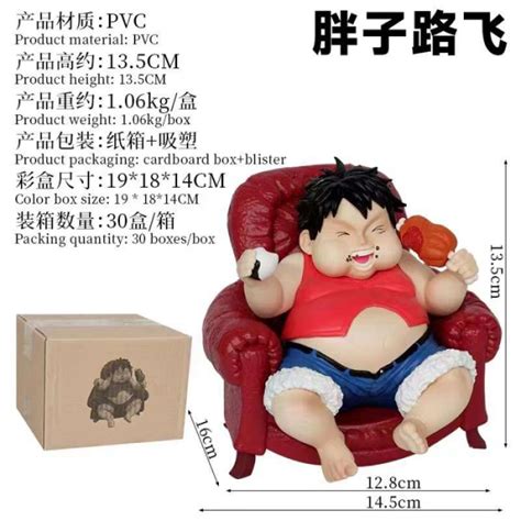 Promo Figure Fat Luffy Sanji Zoro Gemoy Chibi One Piece Lutofia Diskon 50 Di Seller Lutofia