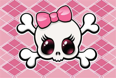 Girly Skull Stock Illustration Download Image Now Istock