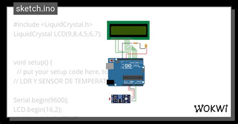 Ldr Wokwi Esp32 Stm32 Arduino Simulator