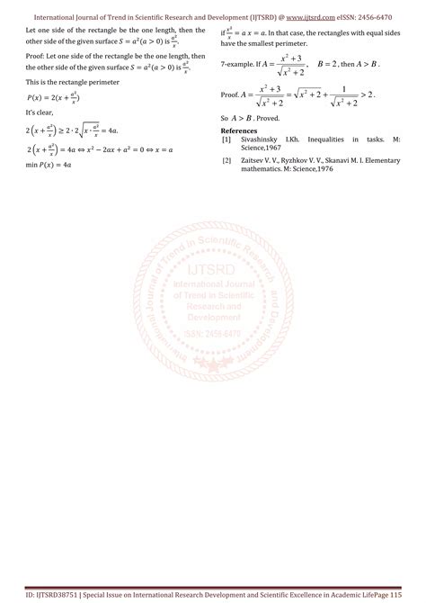 Using Cauchy Inequality To Find Function Extremums Pdf