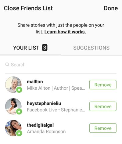 How To Use The Instagram Close Friends List For Business Social Media