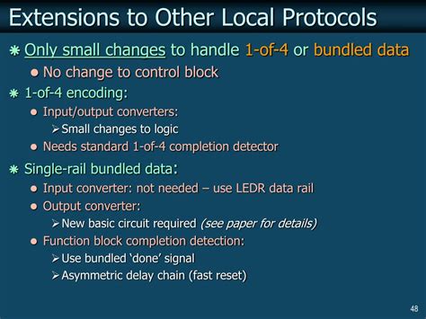 PPT Efficient Asynchronous Protocol Converters For Two Phase Delay Insensitive Global