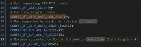 Updating Data Length On Peripheralserver Side Nordic Qanda Nordic Devzone Nordic Devzone